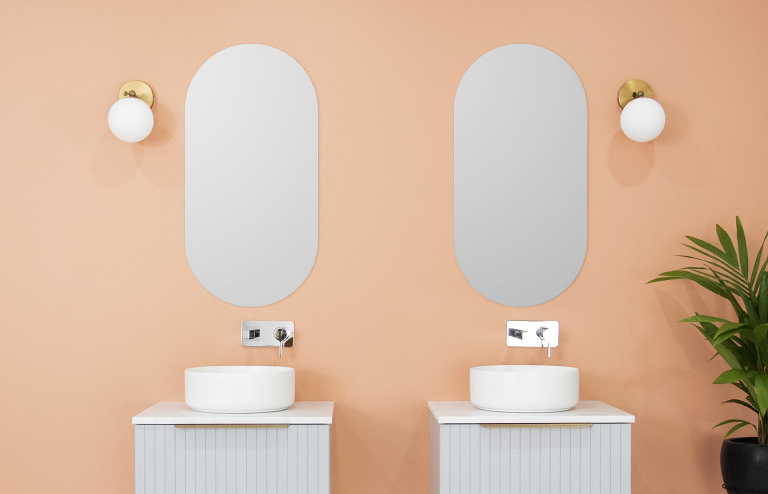 Pill Polished Edge Mirror