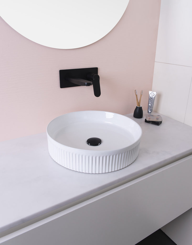 Fluted Above Counter Basin | Architectural Designer Products