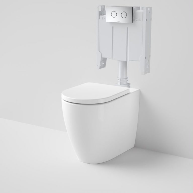 Urbane II Cleanflush Invisi Series II Wall Faced Toilet Suite
