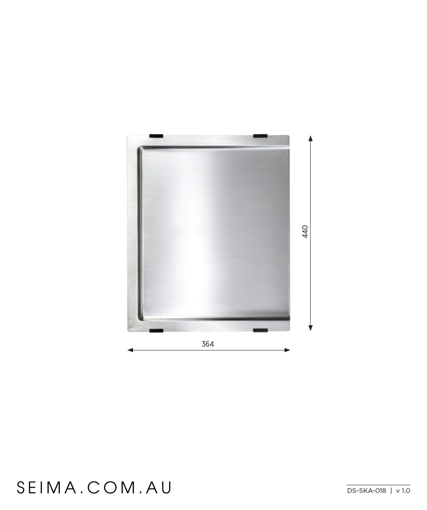 Seima Benchtop Drainer Tray