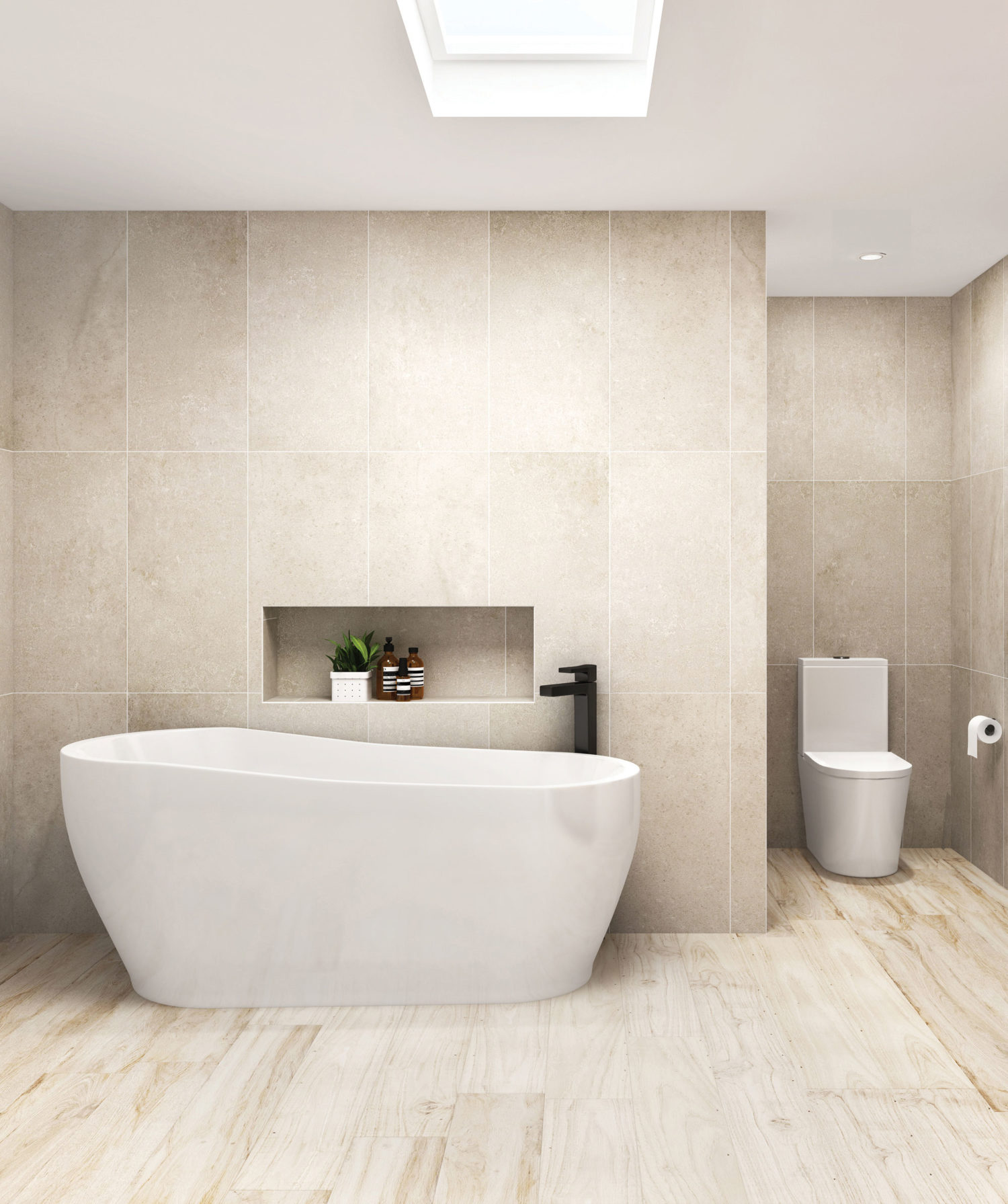 Modia Wall Faced Toilet Suite with Classic Seat