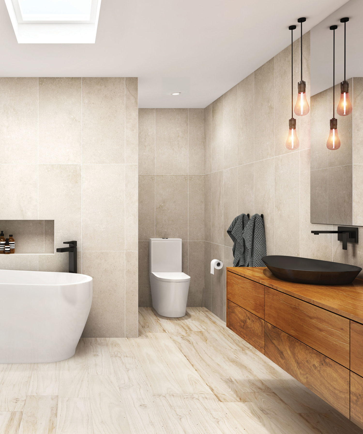 Modia Wall Faced Toilet Suite with Classic Seat