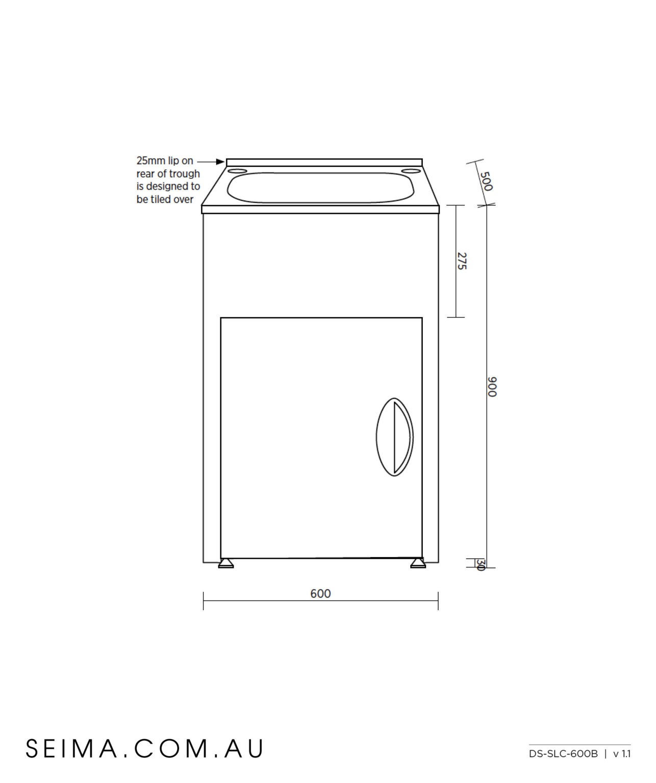 Tilos 600B Laundry Unit