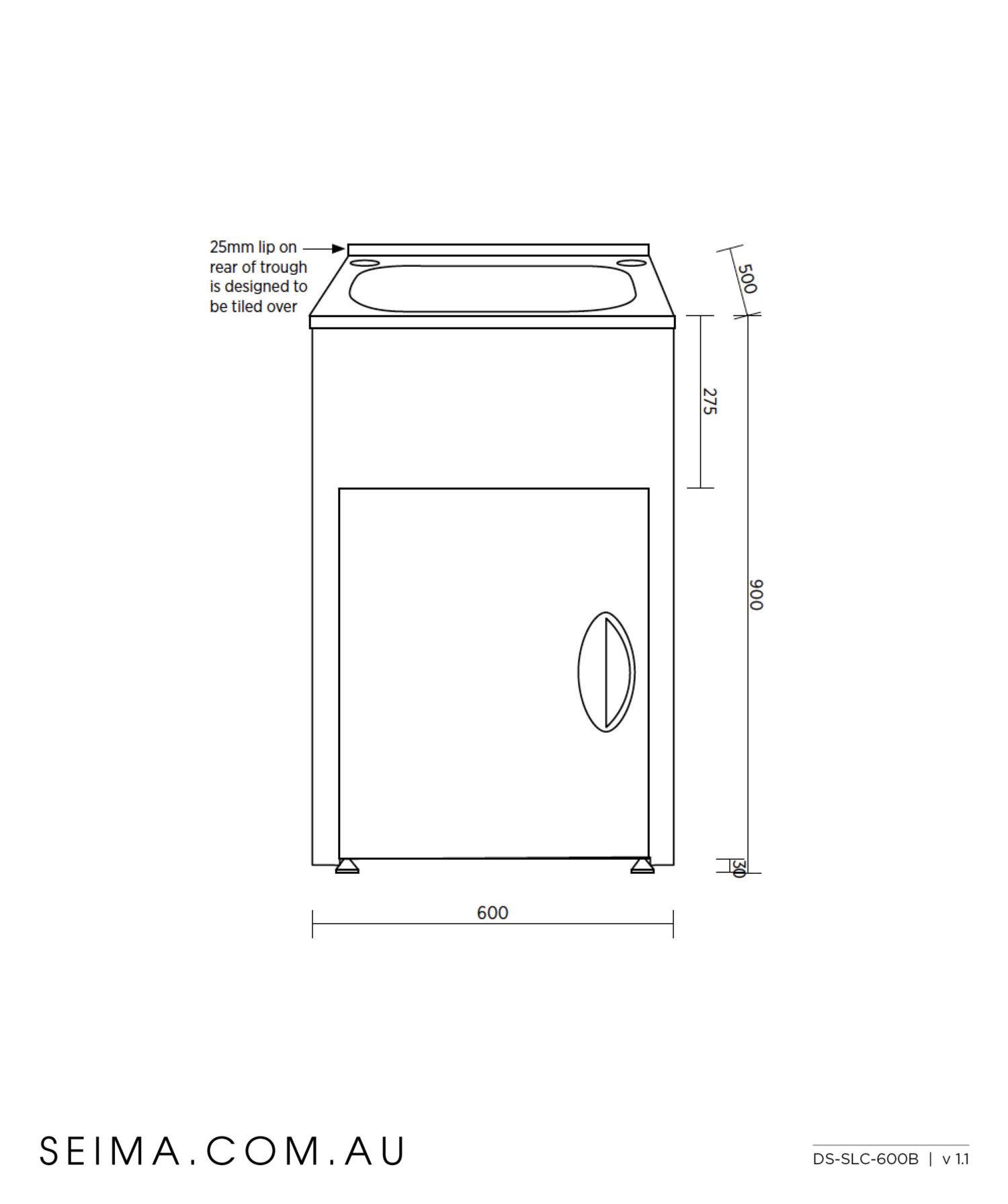 Tilos 600B Laundry Unit