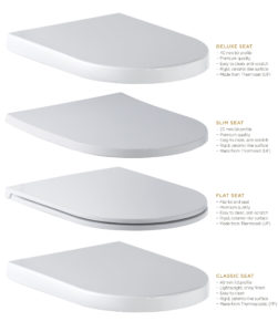 Modia Wall Faced Toilet Suite with Classic Seat